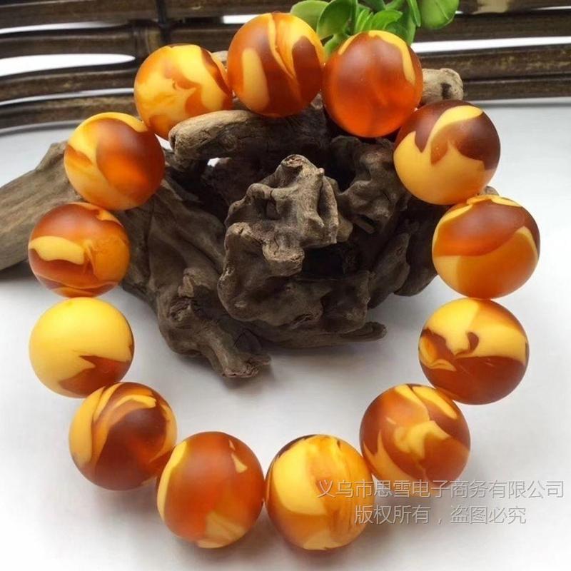 Baltic Amber Old Beeswax Bracelet Raw Stone Original Mineral - TikTok ...