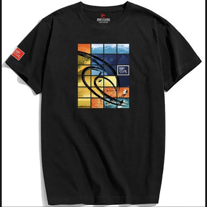 KAOS DISTRO PRIA BM ORI MOTIF SURFING KATUN COMBED MARS CLOTHING - Shop ...