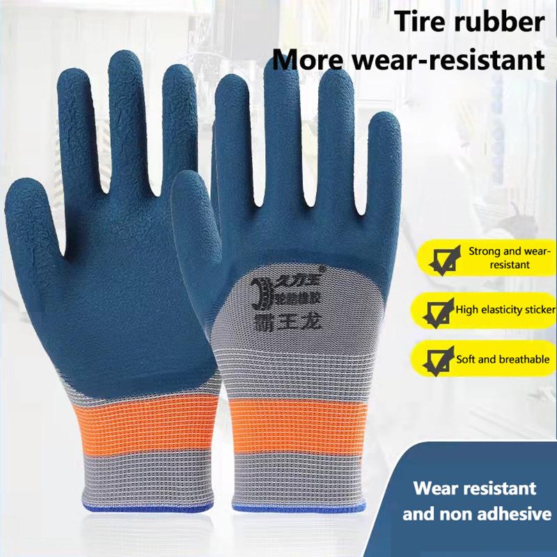 1 Pair Wear-resistant Non-slip Work Gloves Auto Repair Workshop ...
