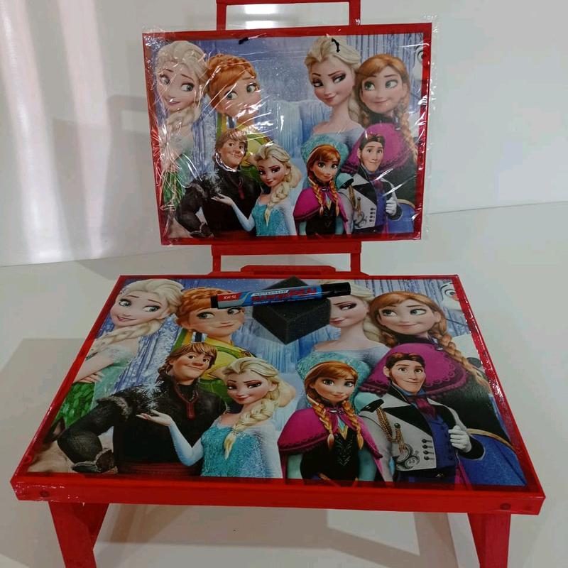 1 set lengkap meja belajar papan tulis dan penyangga/meja belajar ...