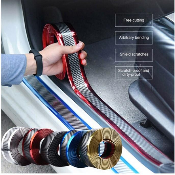 5CM Car Sticker 5D 6D Carbon Fiber Universal Styling Car Sid - TikTok ...