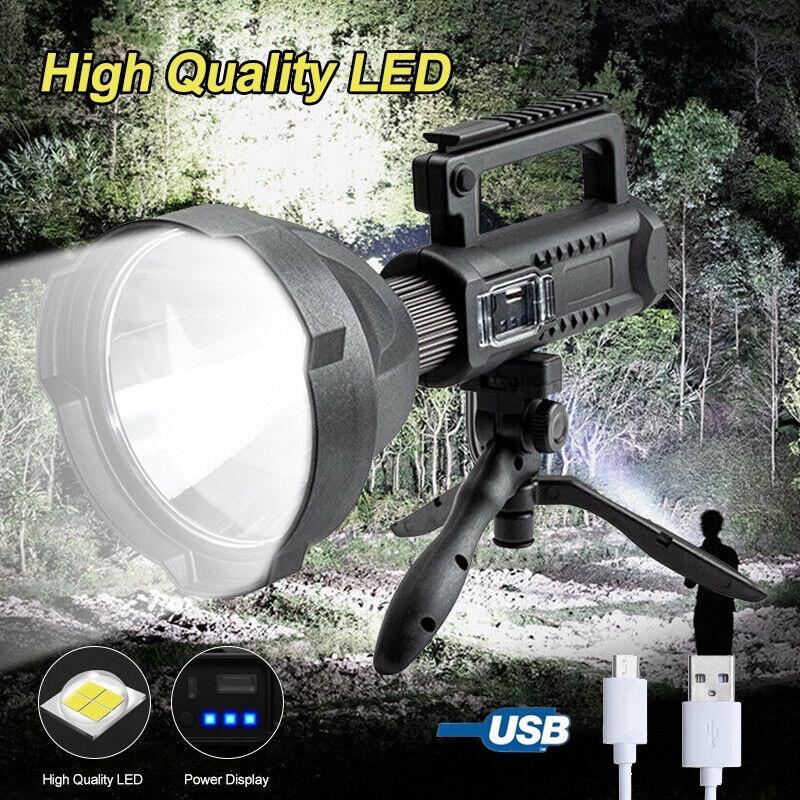 Flashlight W590 W591 LED Multifunctional Outdoor SearchLight - TikTok ...