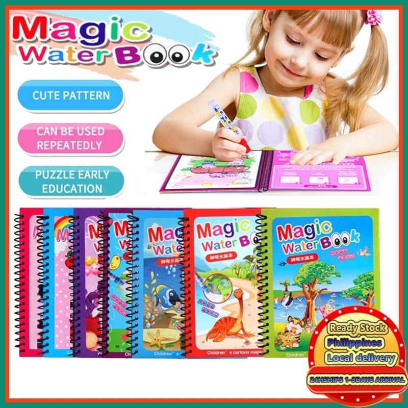 Magic Coloring Book For Kids Magic Pen Drawing Book Kids Painting ...