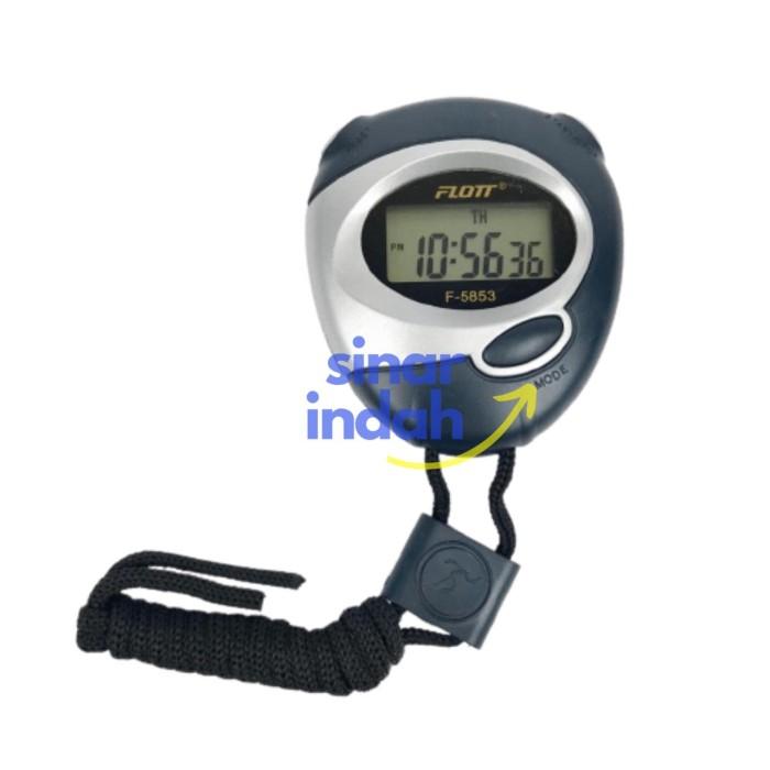 Stopwatch Digital Timer Olahraga Genggam LCD + Strap Stop Watch - Shop ...