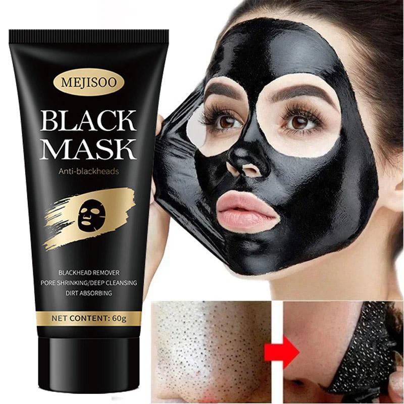 Remove Blackheads Absorb Acne Black Facial Mask Clean Acne Moisturize ...