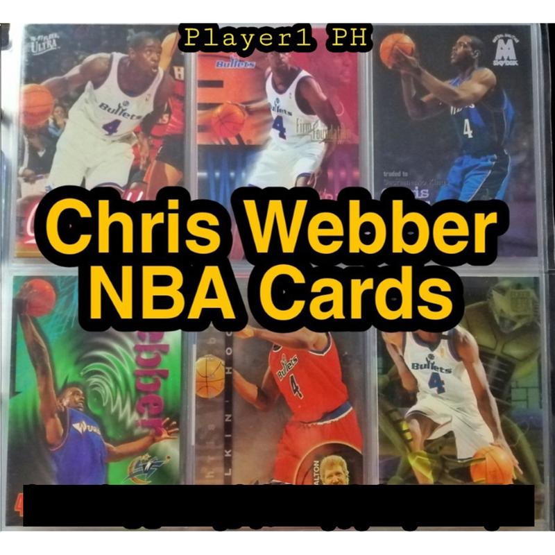 Chris Webber NBA Card | 90s | Check Variations | Instant Collection ...