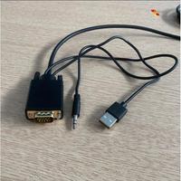 Jual Kabel Port HDMI TO VGA For PC Monitor Laptop 1.8M HEAZT ZT73 For ...