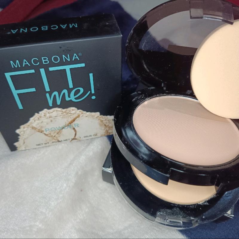 Bedak Padat+Basah ( Foundation) Macbona Fit Me Two Cake 2 in - Shop ...