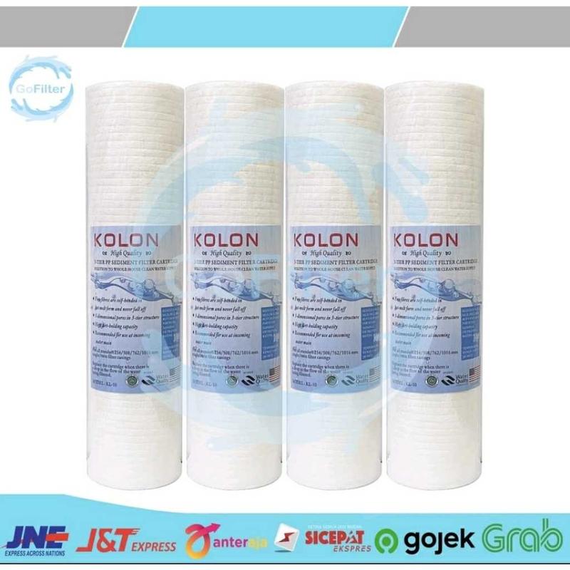 FILTER AIR CARTRIDGE SPUN SEDIMEN KOLON 10” 10 INCI 10 INCH PENJERNIH ...