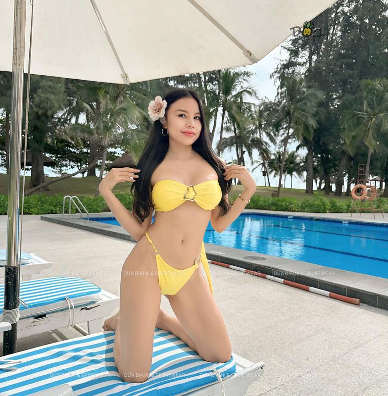 Luxe Aura Bikini | Đồ bơi nữ hai mảnh phối khoen cao cấp san - TikTok ...