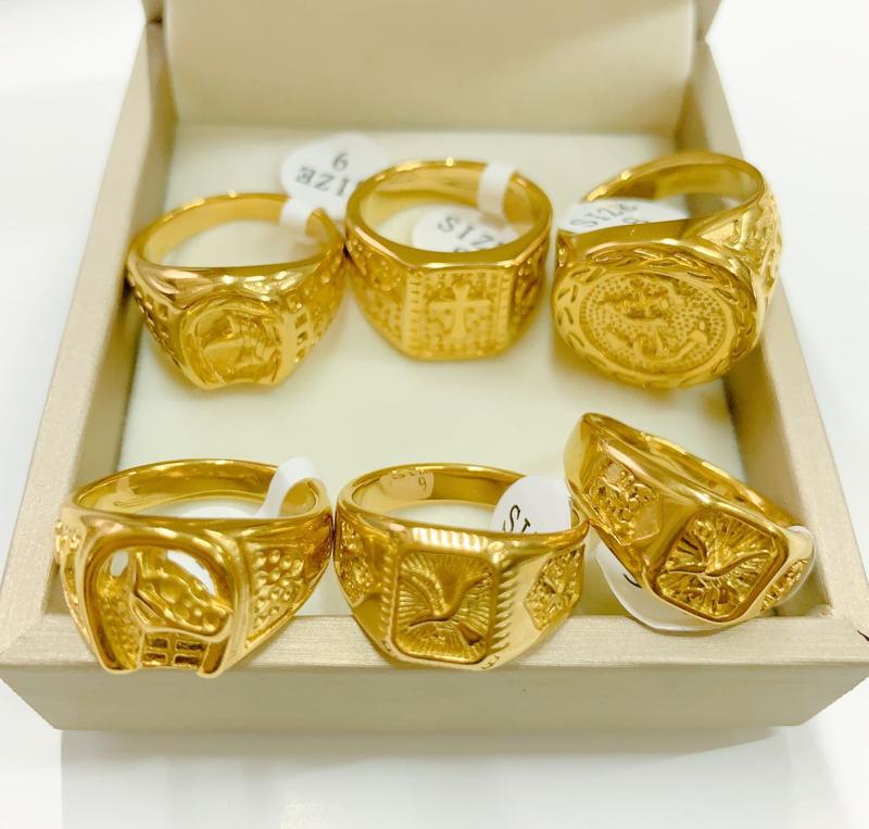 YM Jewelry stainless steel ring for men size #7#8#9#10#11 - TikTok Shop ...