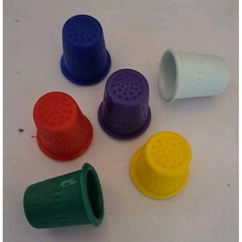 Thimble Plastic/Metal (Sold per pc) Random color - TikTok Shop Philippines