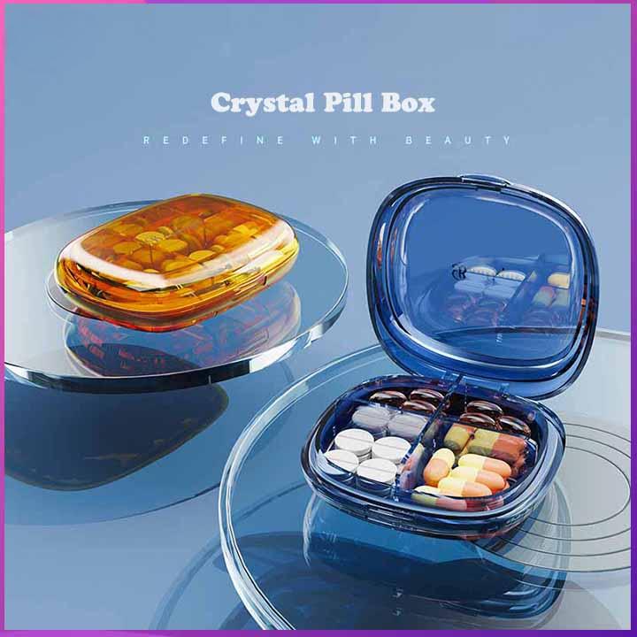 Jiaai Marke Travel Portable Mini Medicine Pill Box Plastic Storage ...