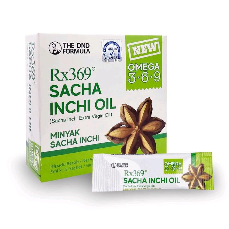 Sacha Inchi Oil Sachet RX369 Aromatherapy - TikTok Shop Malaysia
