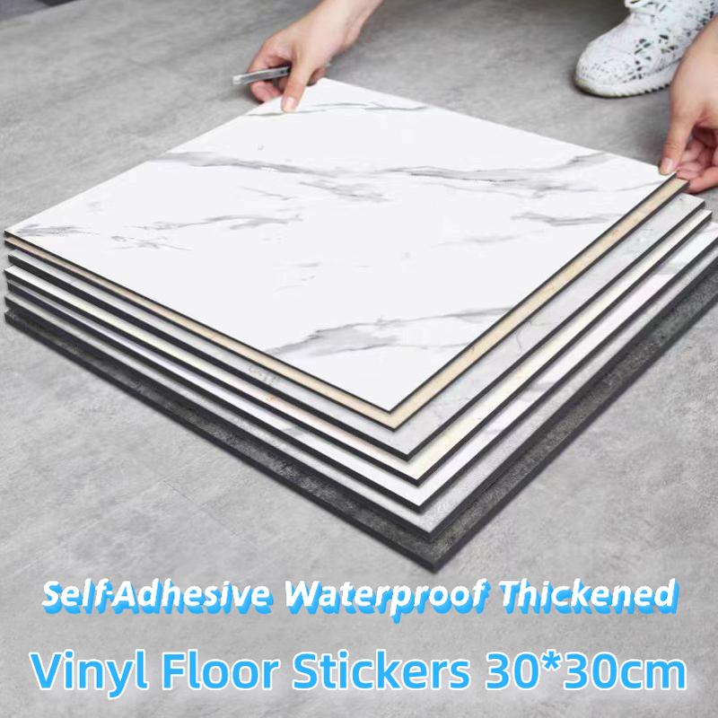 Marble Vinyl Self-Adhesive Floor Sticker Waterproof PVC Material ...