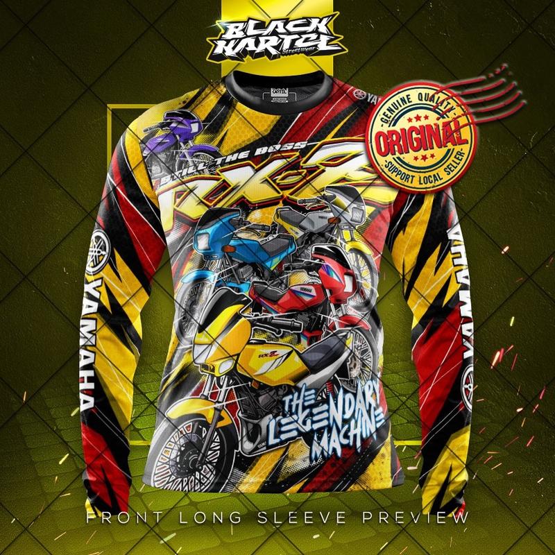 BAJU / T SHIRT LELAKI MOTOR YAMAHA RXZ, Baju Tunggangan, Sublimasi ...