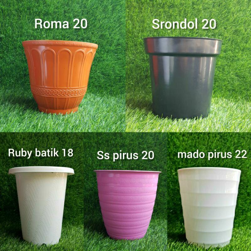 (1pc) POT TINGGI UK 18-22 : mado pirus 22 ss tawon pirus 20 ruby batik ...