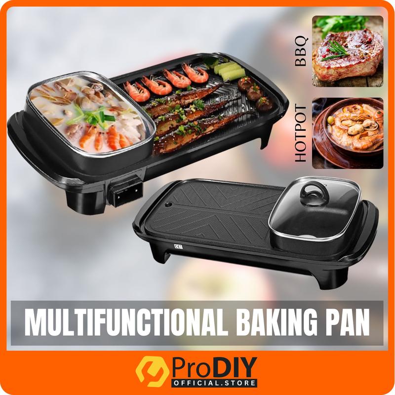 Multifunctional Electric Baking Pan Electric Barbecue Grill Oven ...