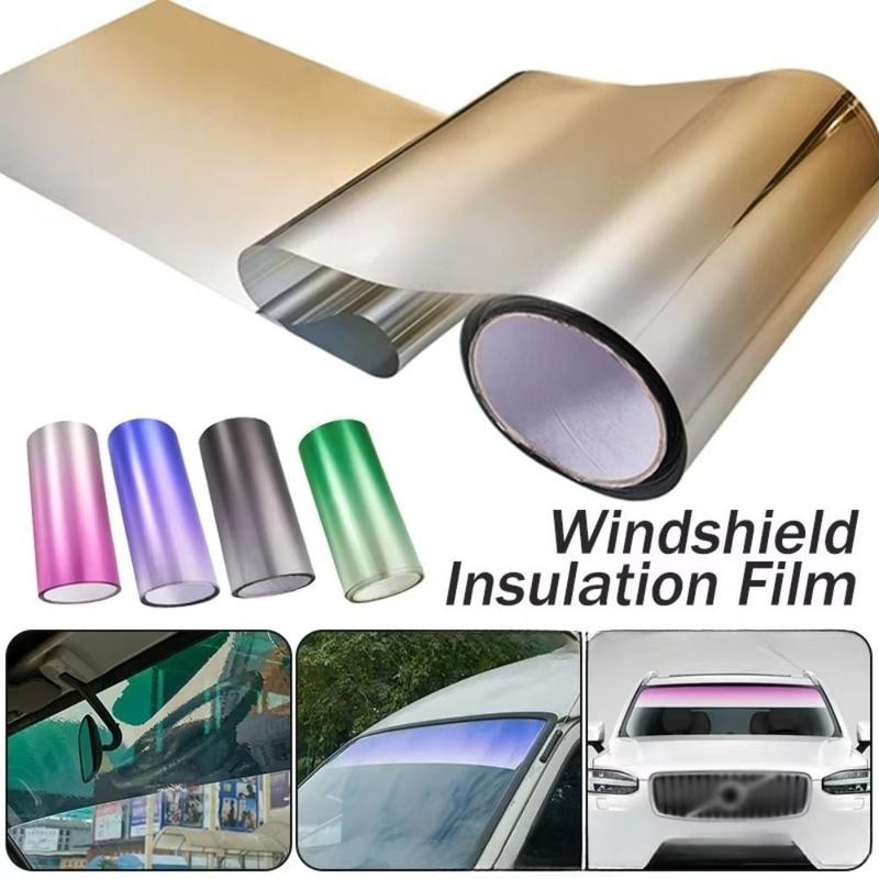 Hot Color Changing Car Sun Visor Film Heat Insulation Universal ...