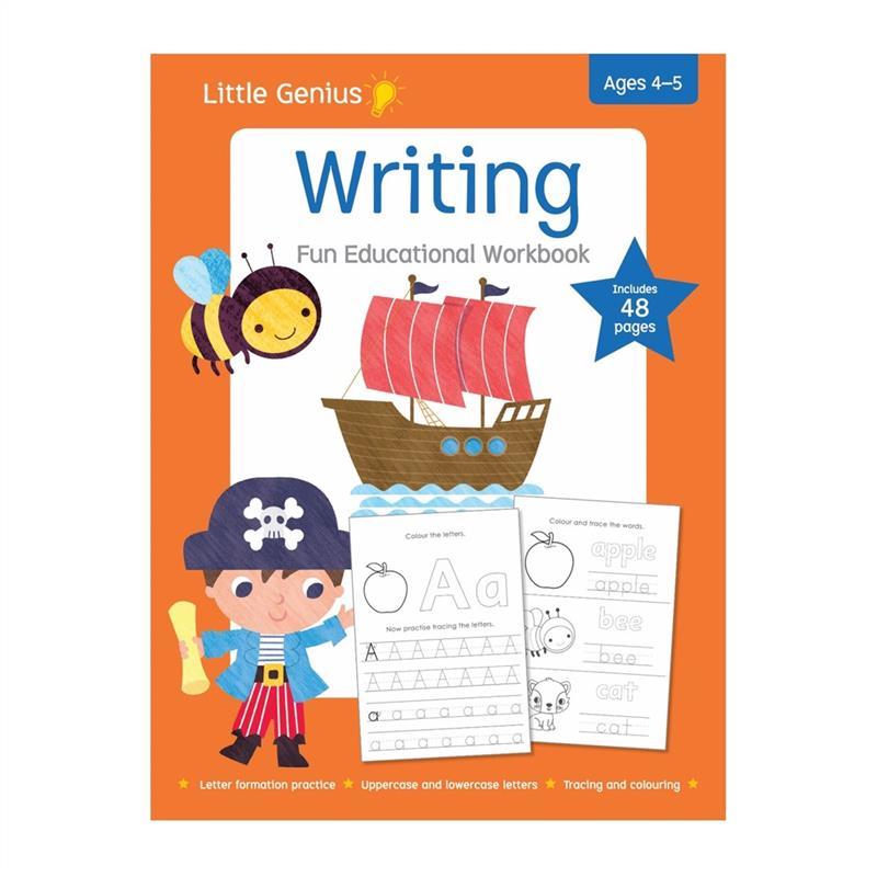 original Little Genius Writing Fun Educational Workbook For Kids ...