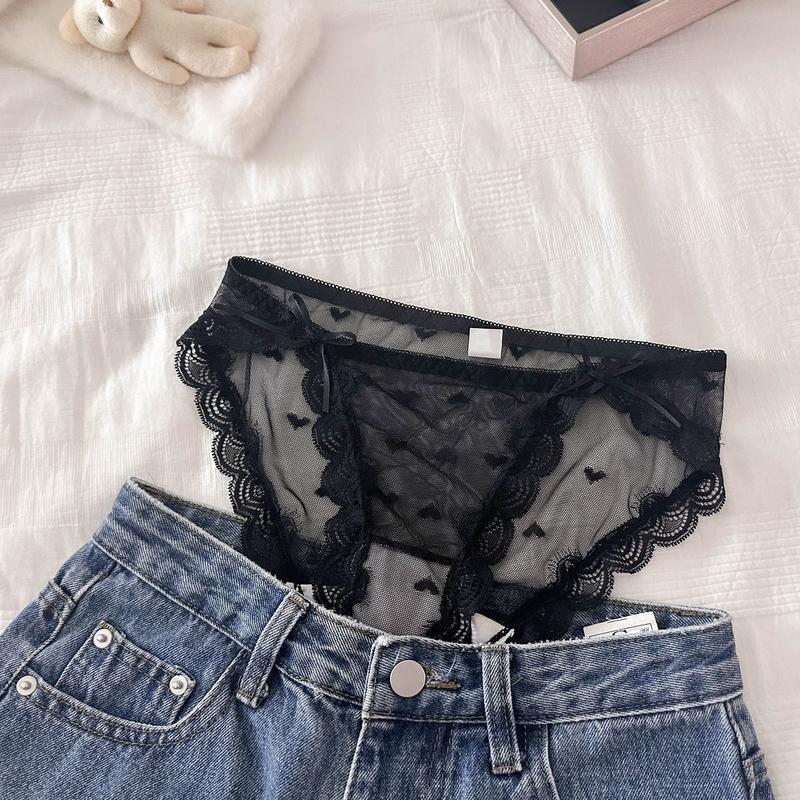 Pure Kiss ~ Lace panties for summer women, breathable pure cotton ...