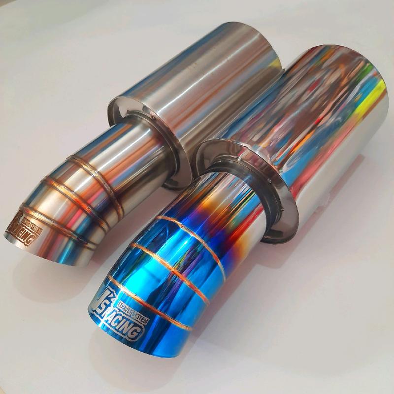 Knalpot Mobil JS'Racing Suara Bass Kering Universal Motorcycle - Shop ...