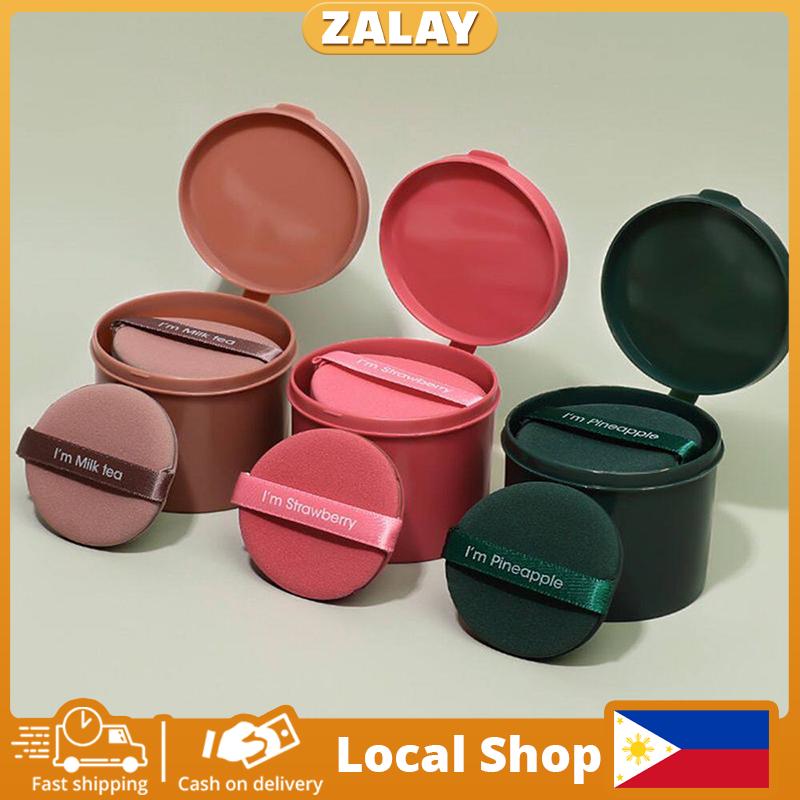 7 PCS Air Cushion Powder Puff Cosmetic Puff Strawberry Makeu - TikTok ...