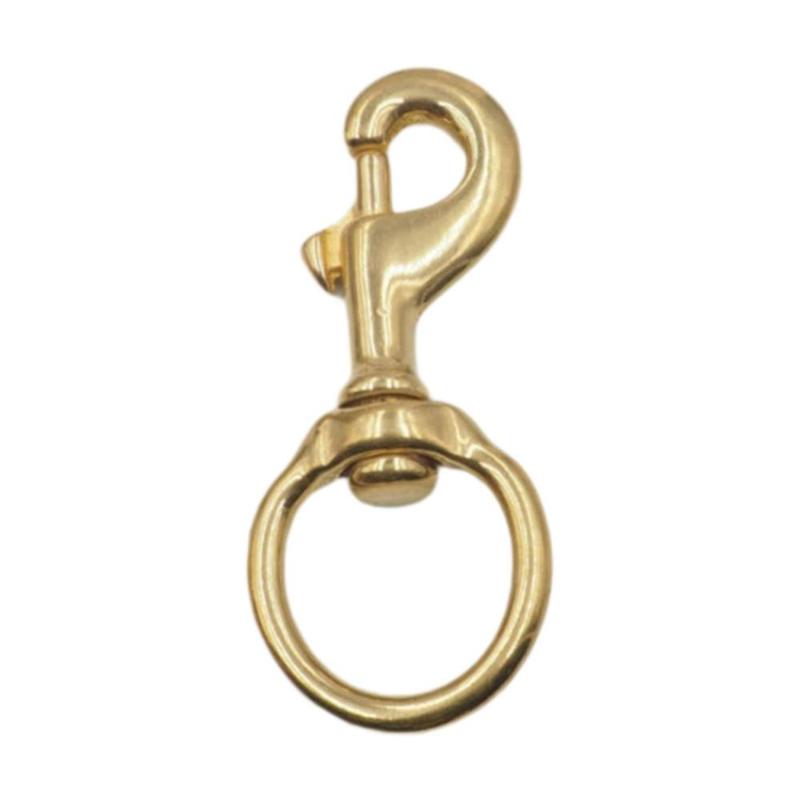 Brass Snap Hook Key Ring Hook Clip Attachment, Fastener Portable ...