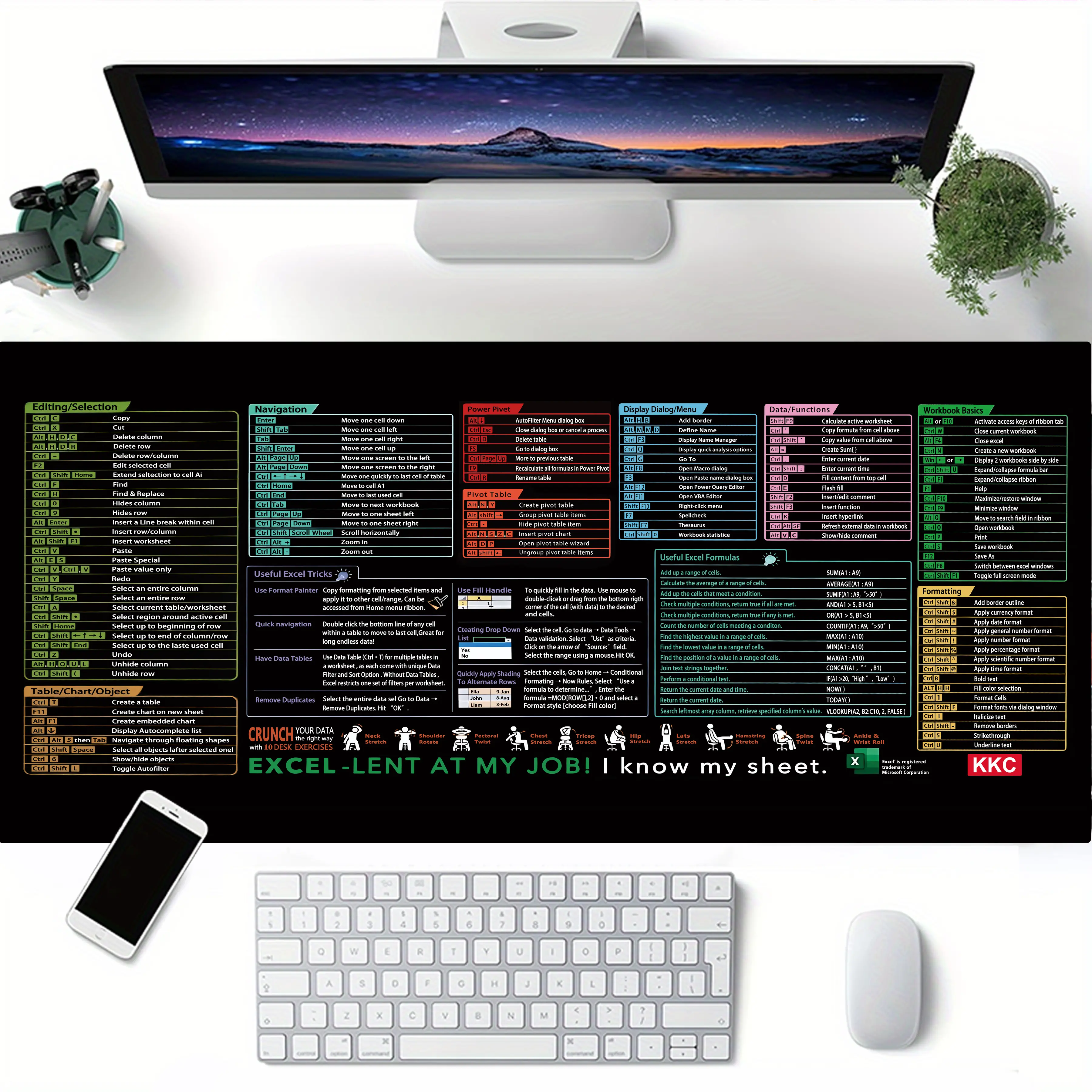 word cheat sheet mouse pad-TikTok Shop