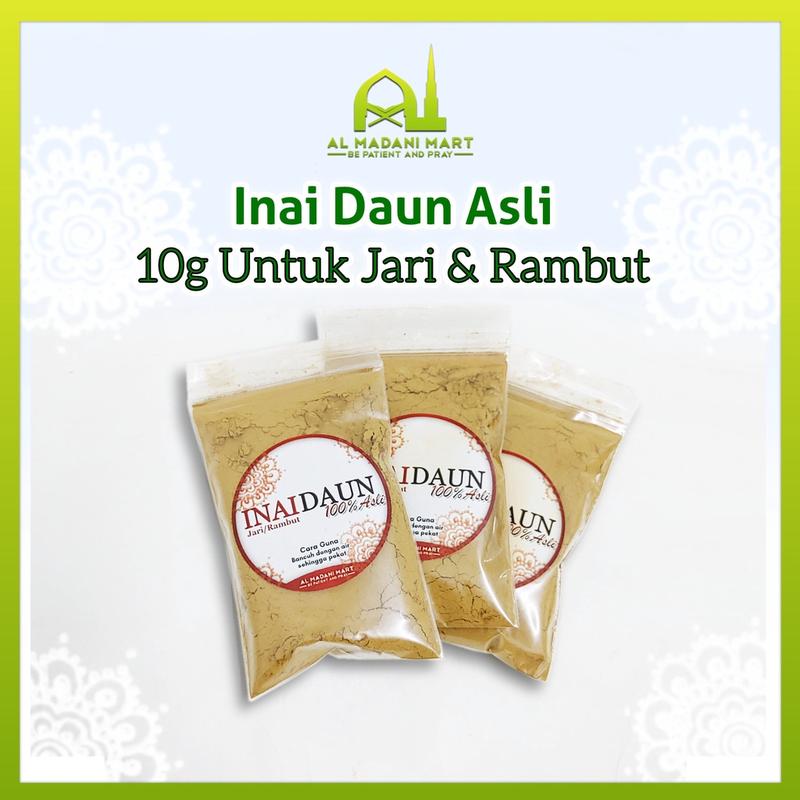 (BELI 1 PERCUMA 1) SERBUK INAI DAUN ASLI HENNA KUKU MERAH CANTIK ...