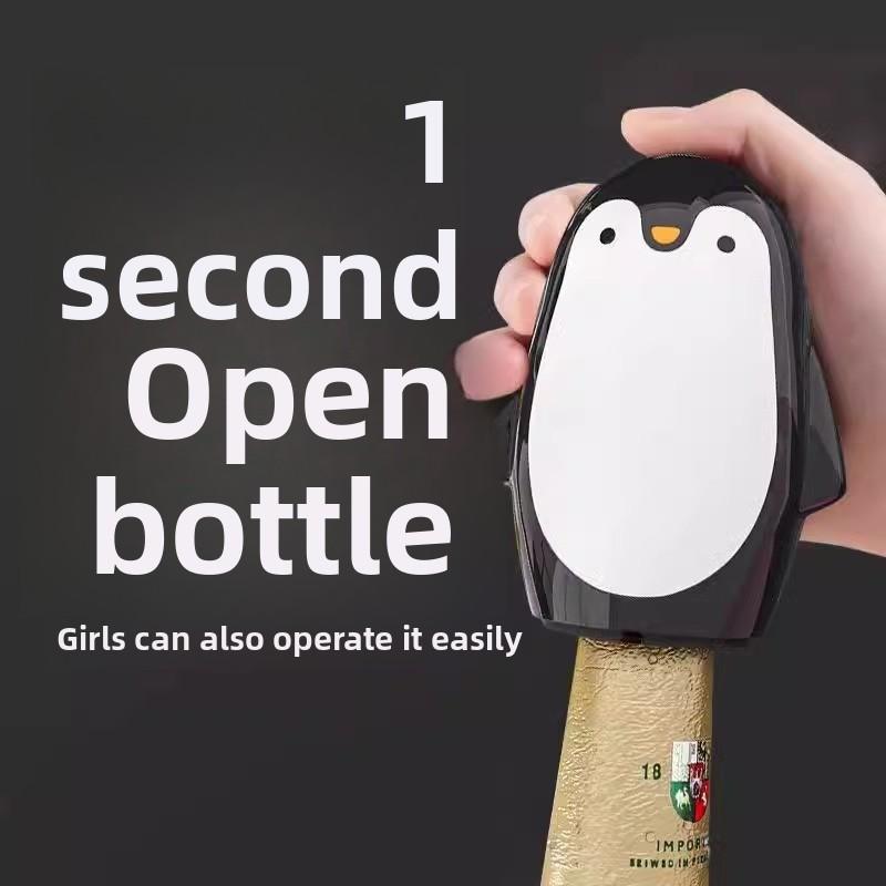 Pembuka Botol, Reka Bentuk Penguin Baharu, Kreatif dan Comel, Pembuka ...