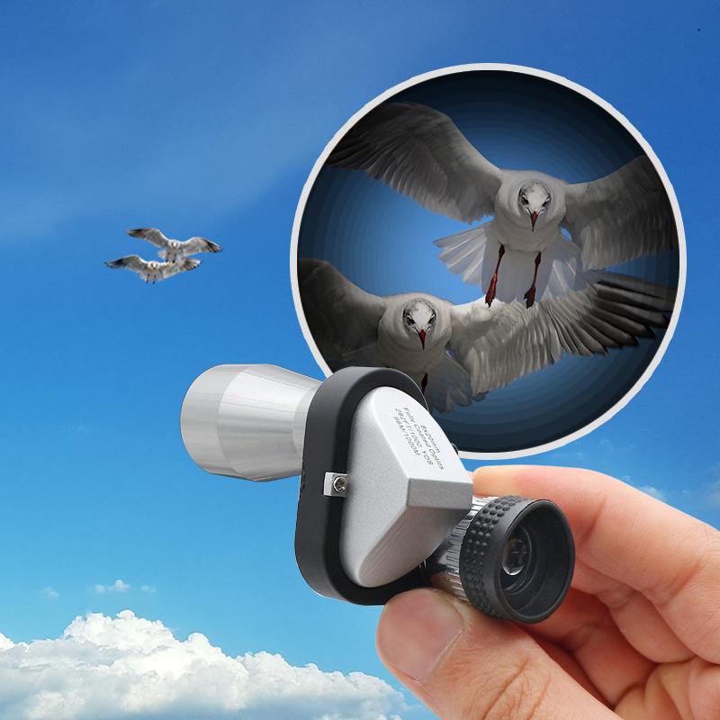 8X20 Pocket Outdoor Monocular Telescope Mini Microscope with - TikTok ...