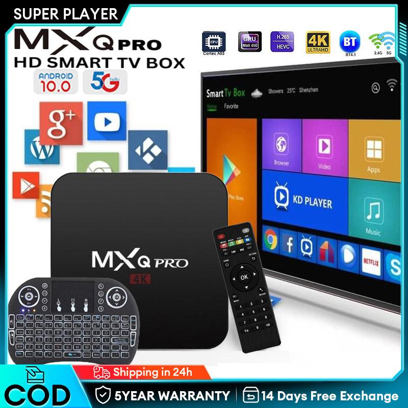 MXQ Pro 4K Android TV Box 5G Ultra HD 4G+32G Smart Android t - TikTok ...