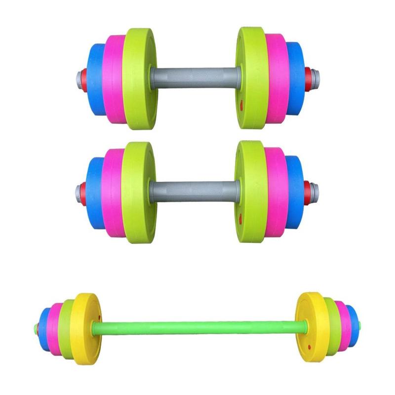 2Pcs Kids Toys Dumbbells Early Development Multipurpose Playset ...