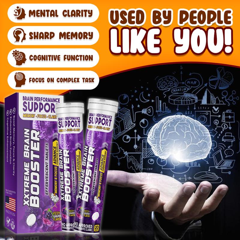 EXTREME BRAIN EFFERVESCENT TABLET (GRAPES FLAVOR) - TikTok Shop Philippines