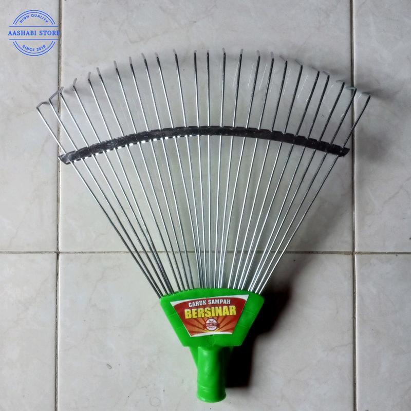 Sapu Taman Besi Crome/Putihan Tanpa Gagang - Shop | Tokopedia