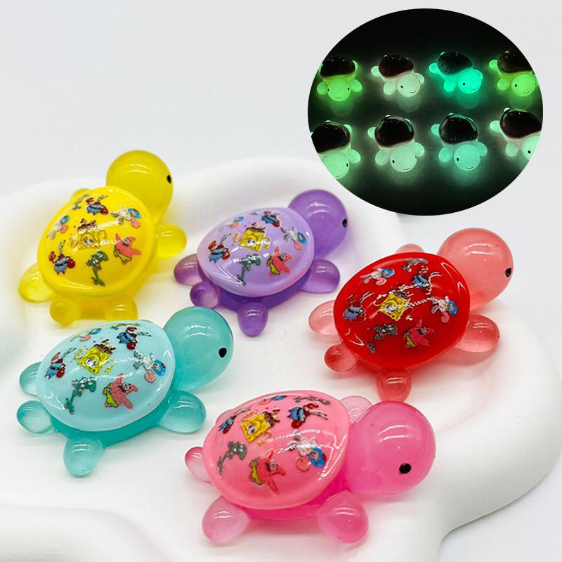 Mini Cartoon Luminous Turtle Spongebob Patrick Star Printing - TikTok ...