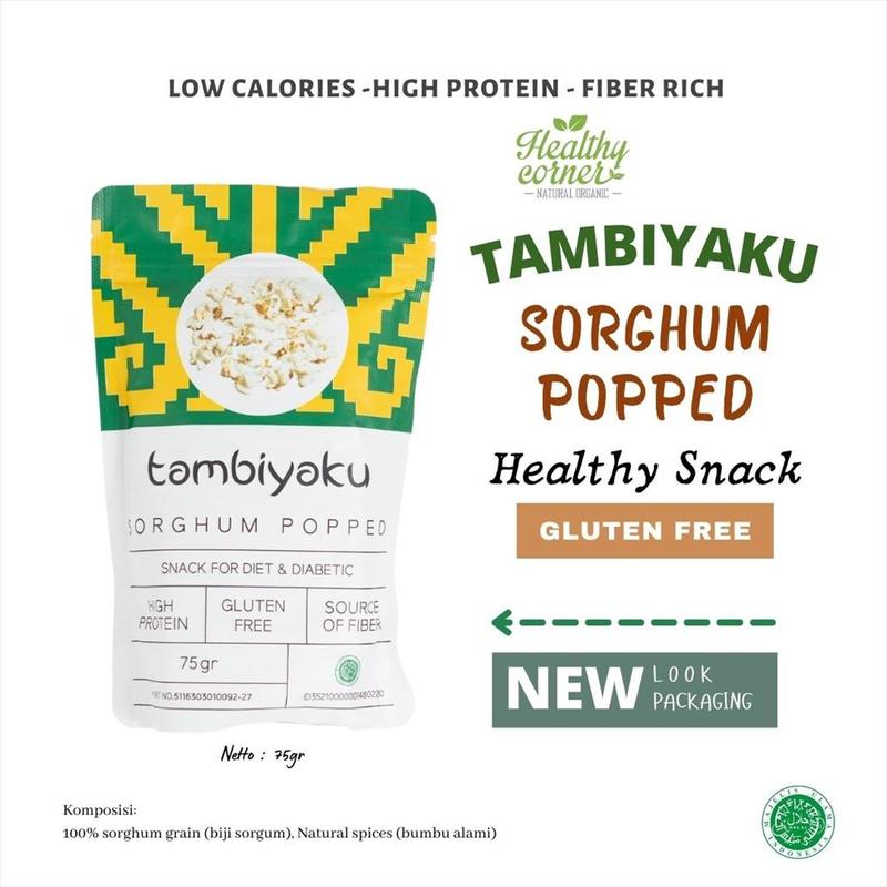 Tambiyaku - Sorghum Popped 75g ( Popcorn Berondong Sorgum No - Shop ...