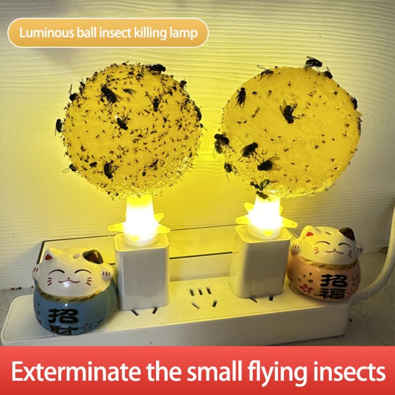 Indoor Luminous Insect Lure Ball, Fly Lure Ball, Sticky Insect - TikTok ...