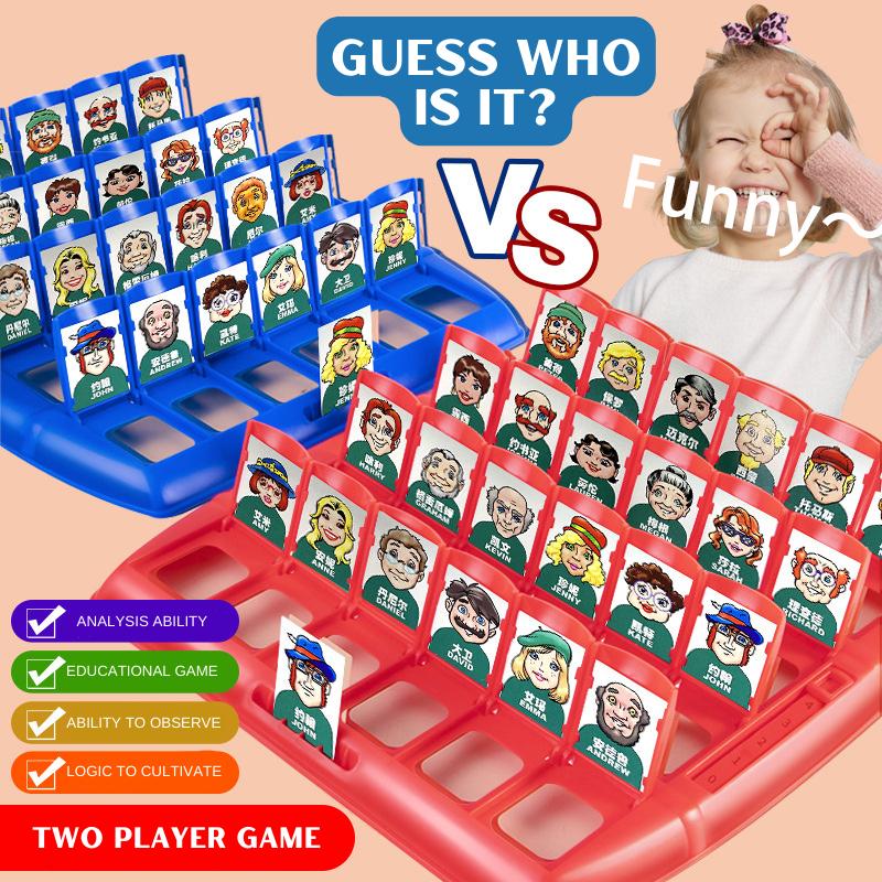 Guess Who Is It? Classic Board Game Funny Family Guessing Games ...