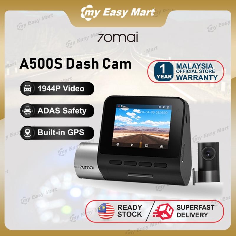 【24 Hour Ship】70mai A500s Dashcam Pro Plus+ 1944P ADAS GPS Dual ...