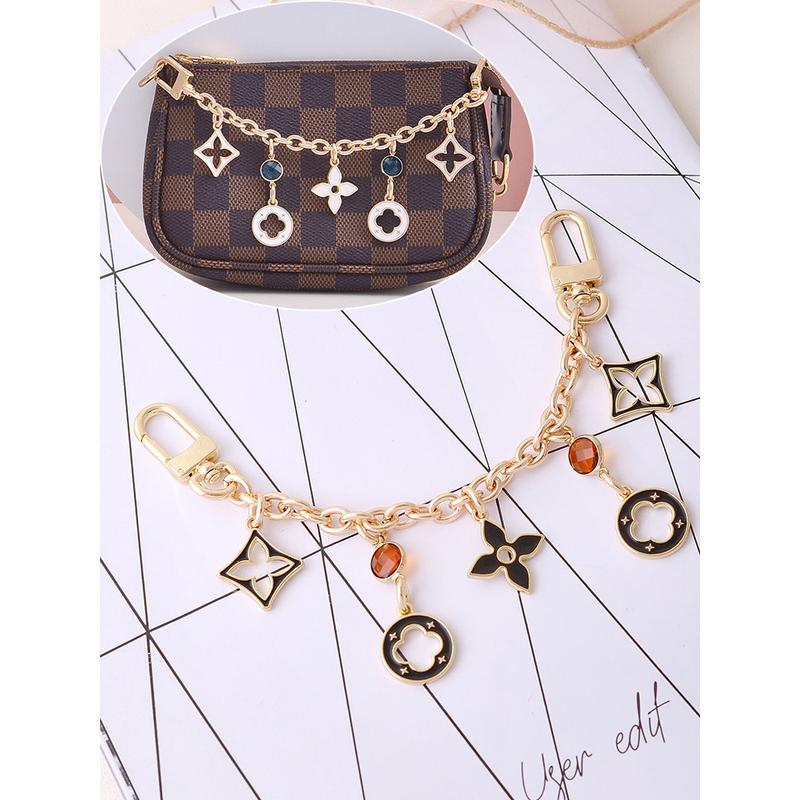 Loket Hiasan Beg, Reka Bentuk Bunga Lama, Hiasan Rantai Pemegang ...