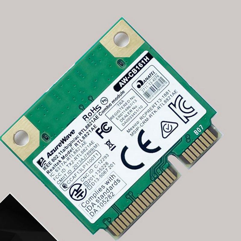 Dual Band Realtek RTL8821 AW-CB161H Wifi Wlan Card Bluetooth - TikTok ...