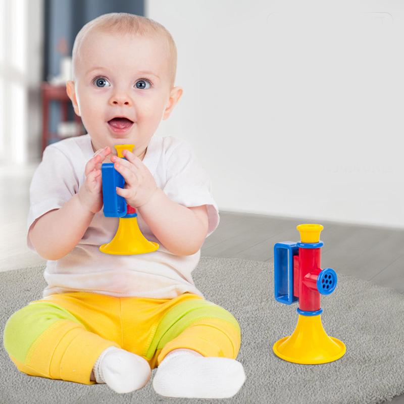Colorful Trumpet Toys Kids Musical Instrument Toys Children Plastic ...