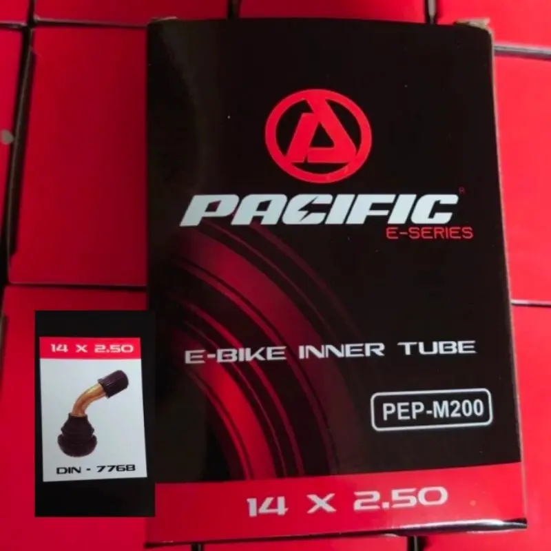 Ban Dalam Sepeda Listrik 14 x 2.50 Pentil Bengkok PACIFIC. Ban Dalam ...