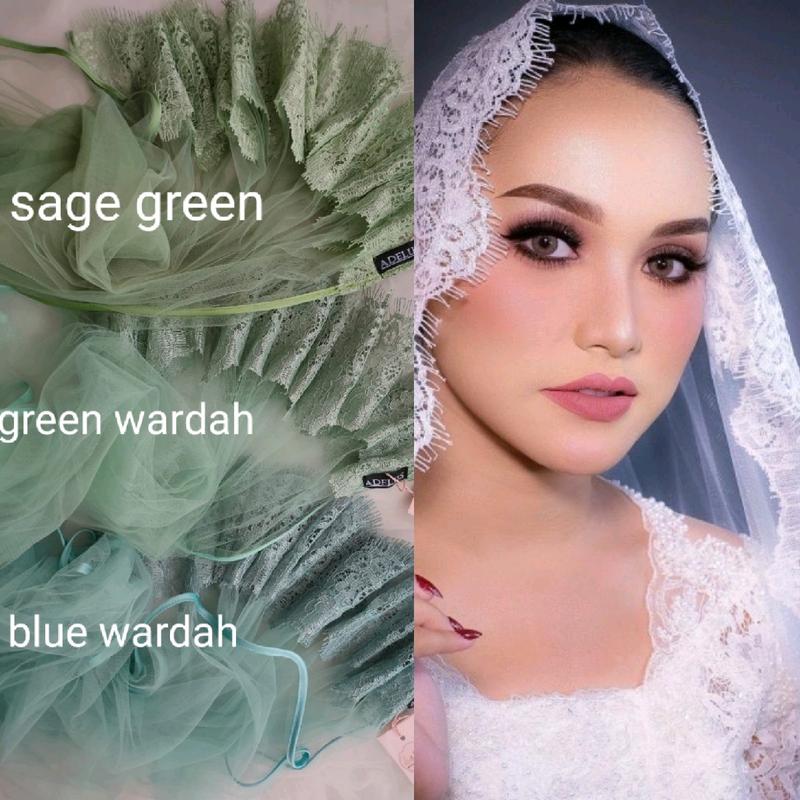 VEIL Slayer Brokat Pengantin dan Ibu Besan By Adelus - Shop | Tokopedia