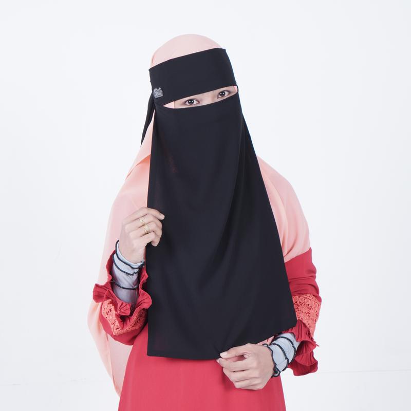 Koleksi Purdah, Niqab Ninja, Ninja Curve, 2 Layer Sederhana, - TikTok ...