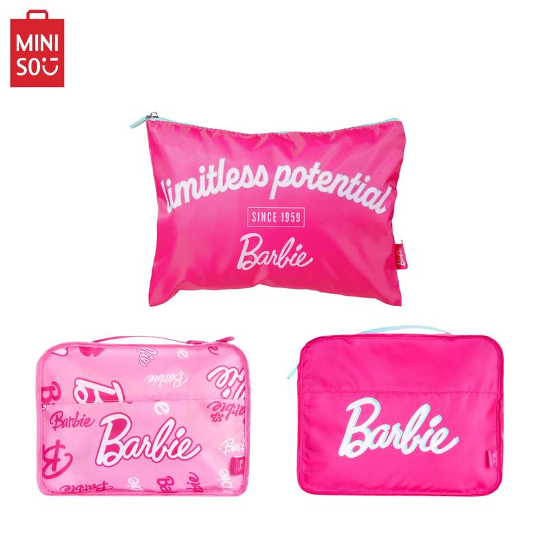 MINISO Barbie Shining Collection Travel Bags (3 pcs) - TikTok Shop ...