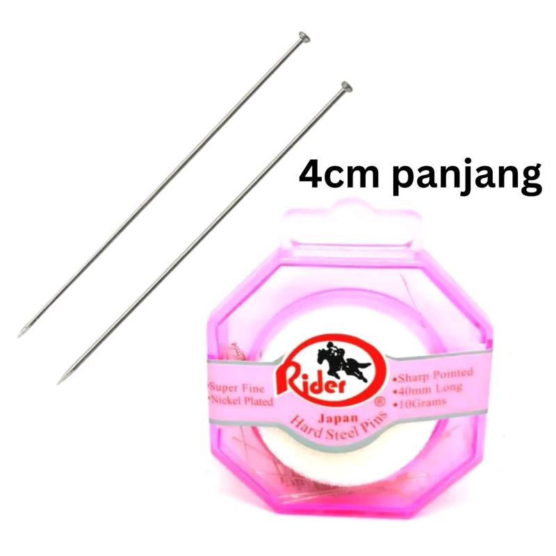 RIDER STEEL PIN JARUM PENITI PIN DRESSMAKER PIN MULTIPURPOSE - TikTok ...
