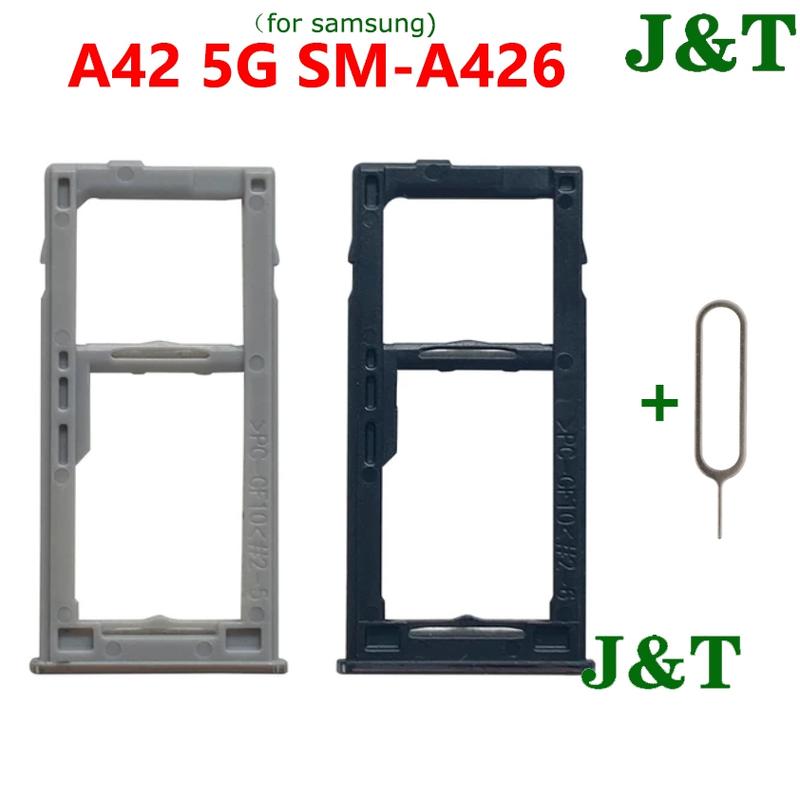 Sim SD Card Tray For Samsung Galaxy A42 5G Phone New Card Holder Slot ...